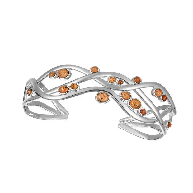 Ocean Wave Bangle- GB39 - Jersey Inspired