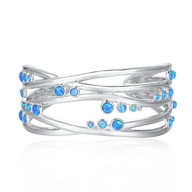 Wave Bangle - OPB01 - Jersey Inspired